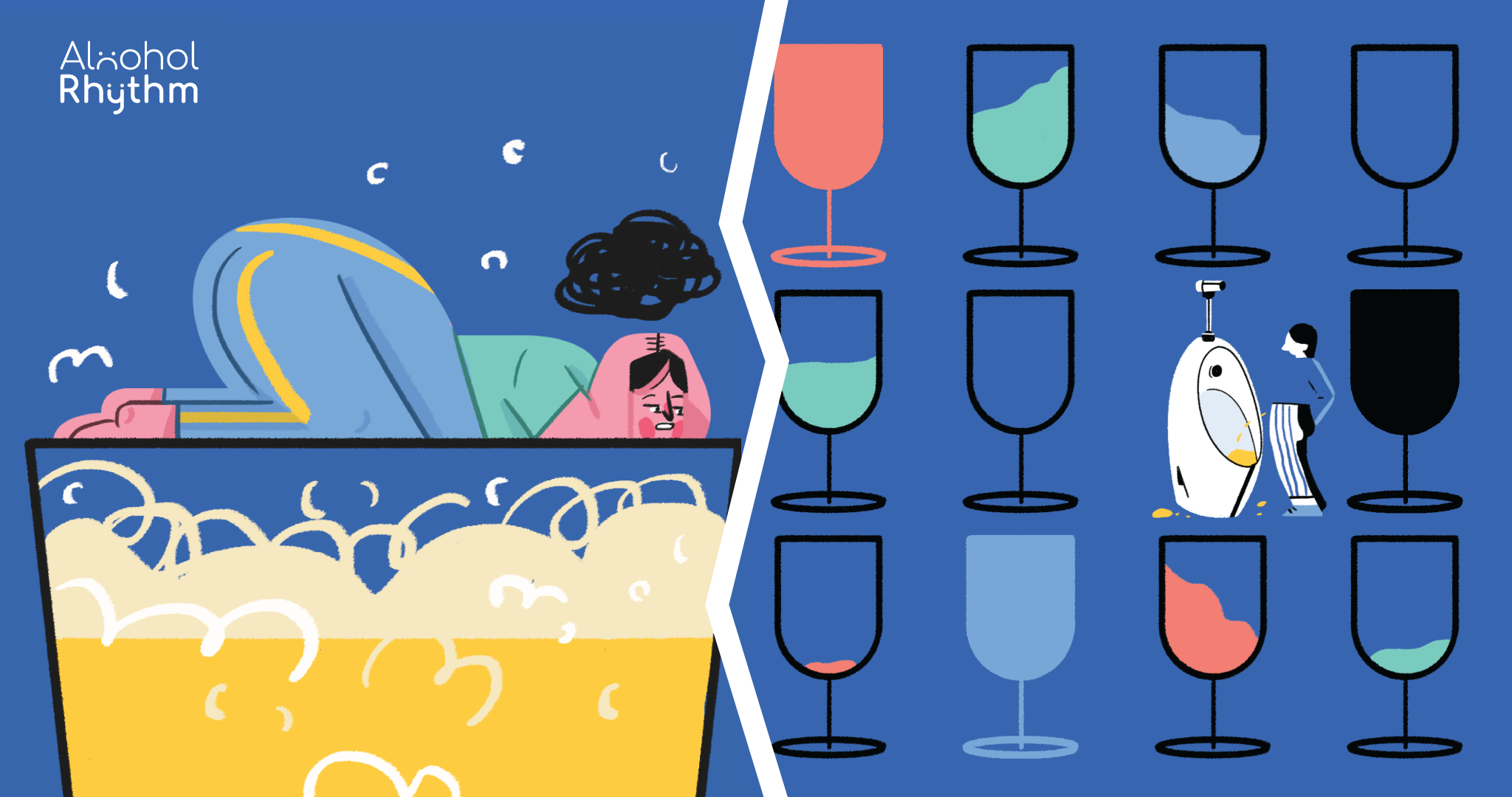 เหล้ากับเรา : ดื่มแล้วปวดเบา-ดื่มแล้วเมาค้าง - Alcohol Rhythm